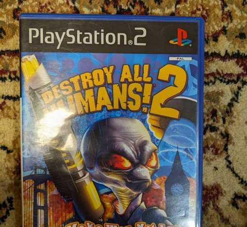Destroy All Humans 2 для Sony PS2