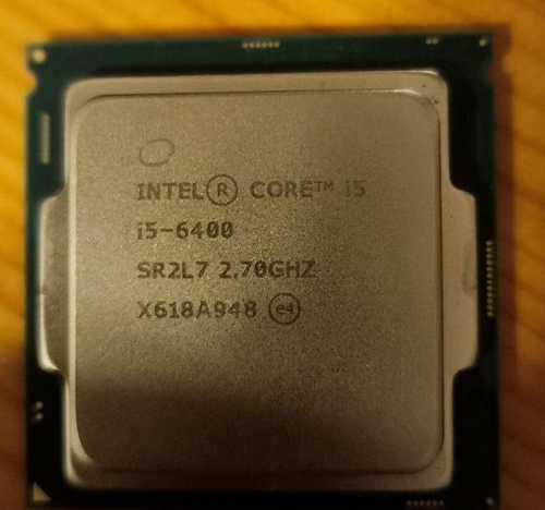 Процессор intel core i5 6400