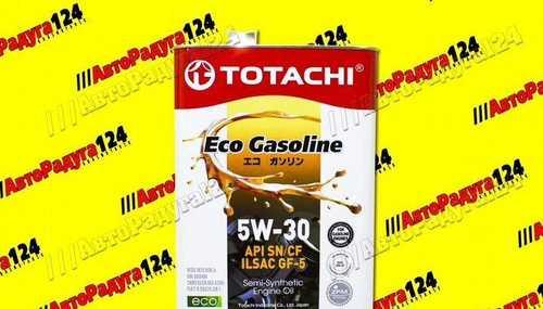 Масло моторное 5W30 п/с (4 литра) "totachi Eco Gas