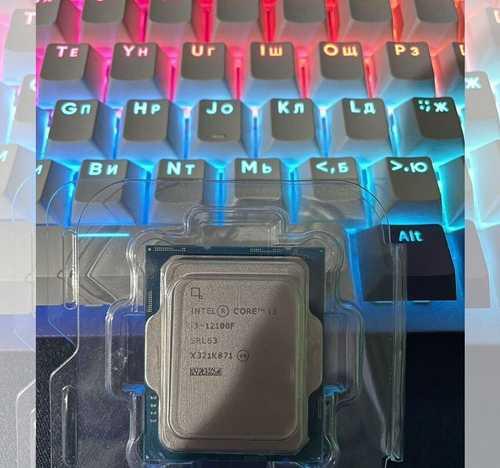 Процессор intel core i3 12100f