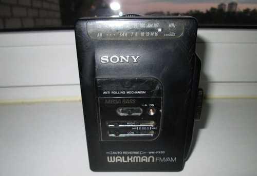 Sony Walkman Mega Bass WM-FX33 AM/FM