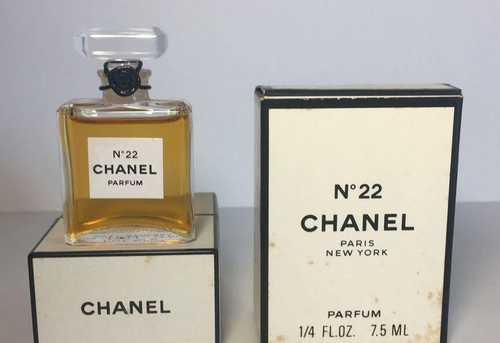 Винтаж духи Шанель 22 Chanel 22 Франция запечатаны