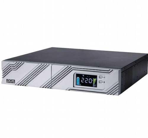 Источник бесперебойного питания Powercom Smart-UPS SMART RT, Line-Interactive, 1000VA/900W