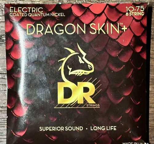 DR Dragon Skin (DEQ-8/10) 8 струн. 10-75