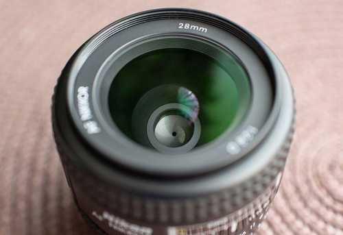 Nikon AF Nikkor 28mm 1:2.8D МК серия