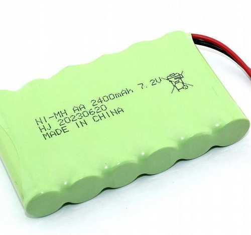 Аккумулятор Ni-Mh 6V 2400 mAh AA Flatpack Tamiya