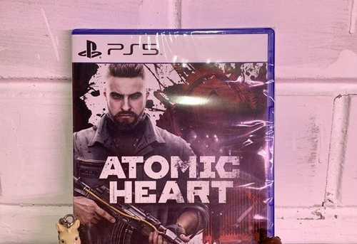 Новый Atomic heart PS5 запечатанный RUS