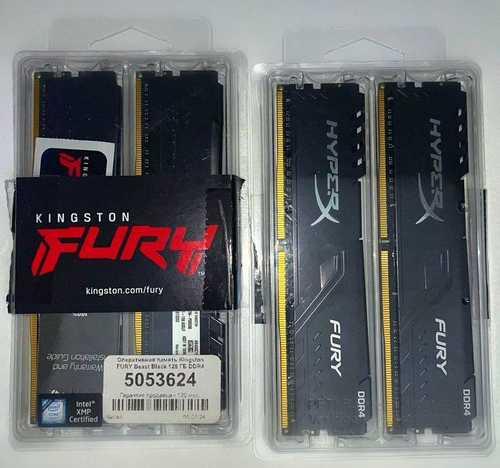 Оперативная память ddr4 4/128gb kingston