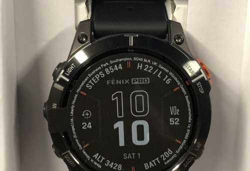 Часы Garmin Fenix 7 Pro Solar Europa