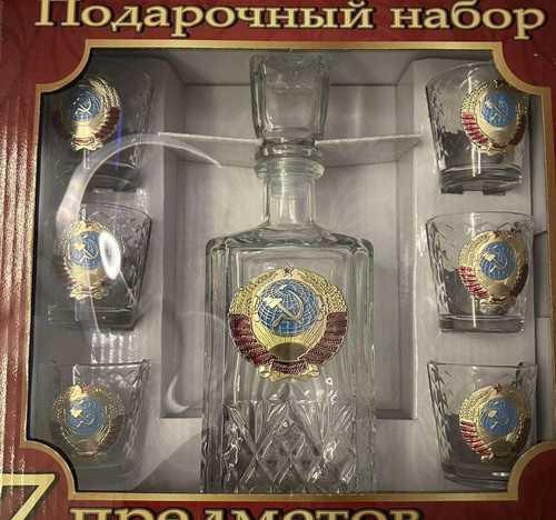 Набор штоф  6 стопок