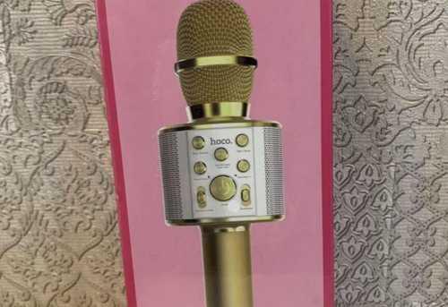 Hoco BK3 беспроводной микрофон для караоке