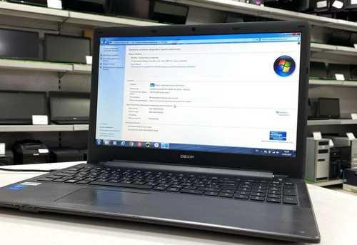 Ноутбук Dexp для работы и учебы 4 ядра/HDD 500Gb