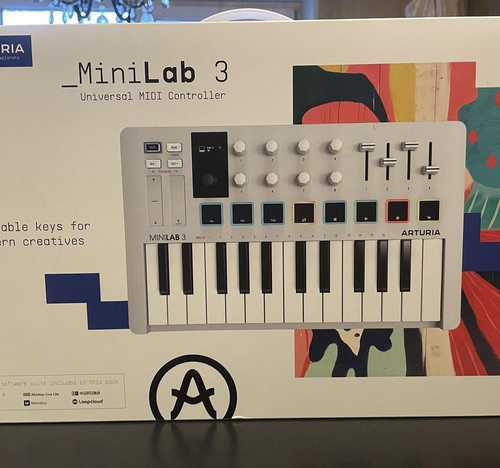 Midi-клавиатура Arturia MiniLab 3