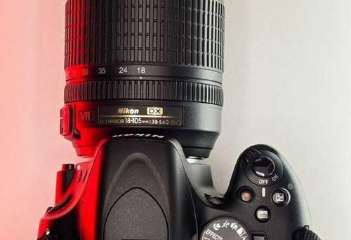 Фотоаппарат Nikon d5100 18-105mm 6к пробег