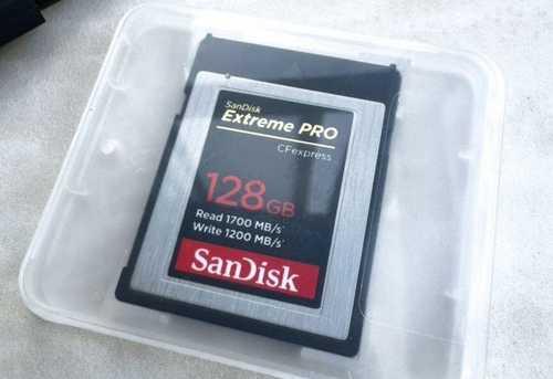 Карта памяти SanDisk CF Express 128gb