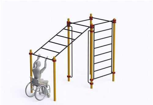 Спортивный комплекс для инвалидов-колясочников WRK