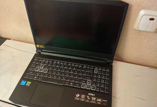 Игровой ноутбук 15.6" Acer Nitro 5 AN515-57, 512 ГБ, Core i5-11400H, RAM 16 ГБ, GeForce RTX 3060 6 ГБ