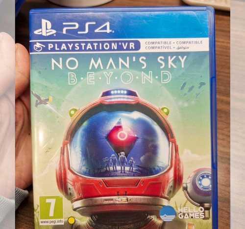 No mans sky beyond ps4 диск VR