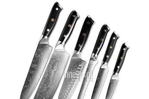 Набор ножей Spetime Damascus 6-Pieces Kitchen