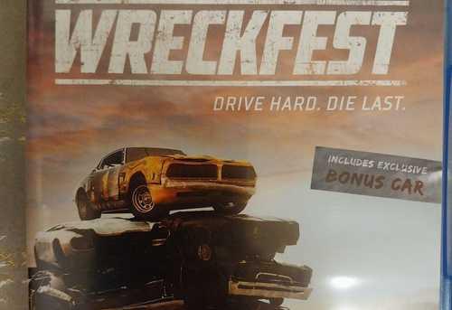 Игра ps5 Wreckfest drive hard