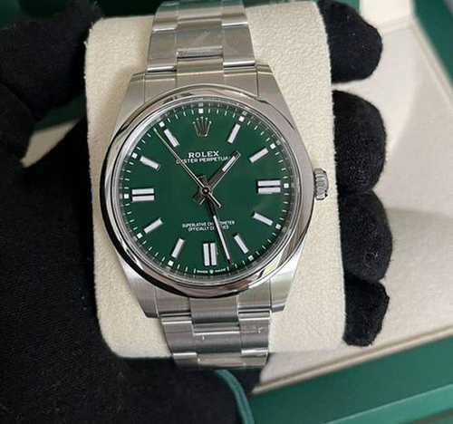 Rolex Oyster Perpetual 41mm Green