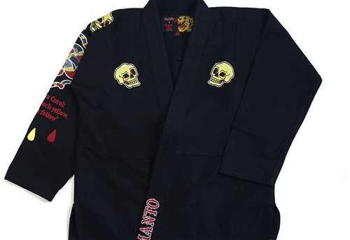 Кимоно manto "coral" BJJ GI black