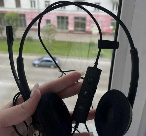 Гарнитура UH34, yealink (наушники)