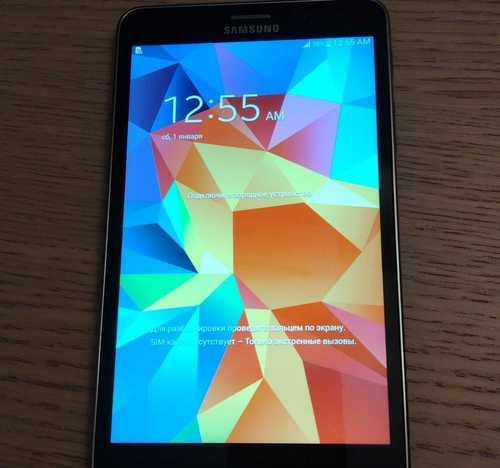 Планшет Samsung galaxy tab 4, sim