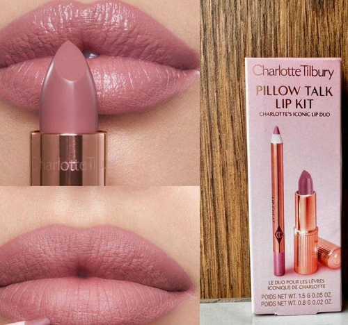 Charlotte Tilbury Pillow Talk Fair набор для губ