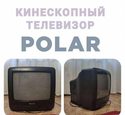 Кинескопный цветной телевизор polar