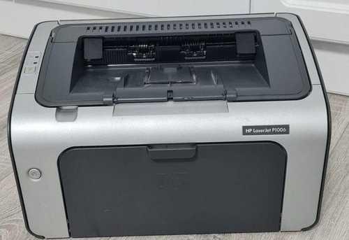 Принтер лазерный HP Laser Jet P1006