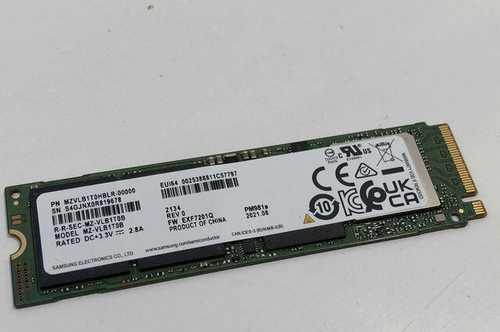 SSD M2 Samsung PM981a mzvlb1T0hblr 1TB NVMe