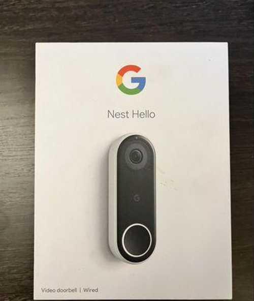 Google Nest Hello (+блок питания и реле)