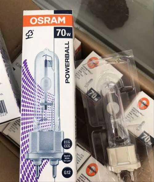 Металлгалогеновая лампа Osram 70W, G12