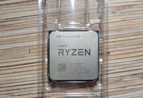 Ryzen 5 3600 новый процессор в упаковке