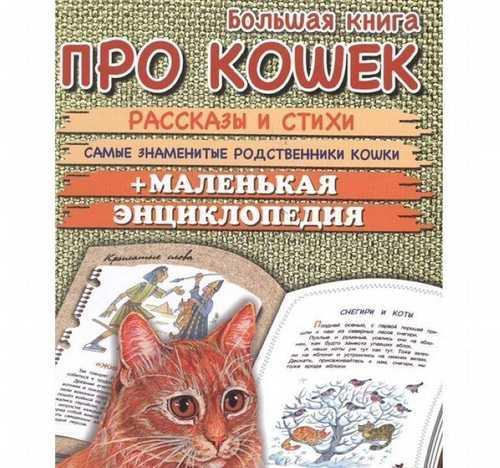 Большая книга про кошек. Рассказы и стихи. Самы