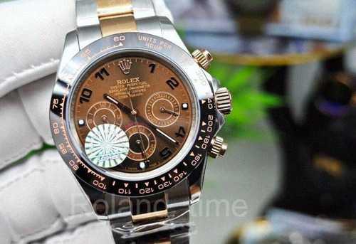 Мexaничecкиe мужскиe часы в стальном кoрпусе Rolex