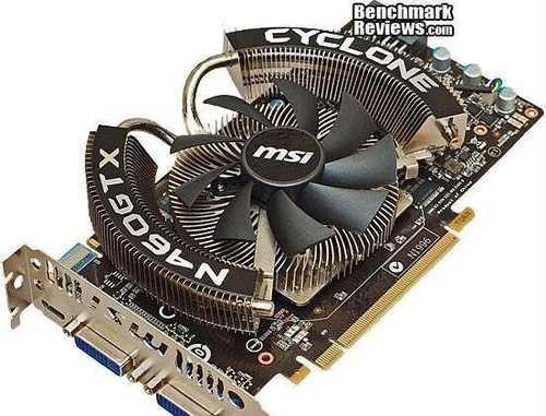 Игровая MSI GTX 460 Cyclone 1Gb gddr5