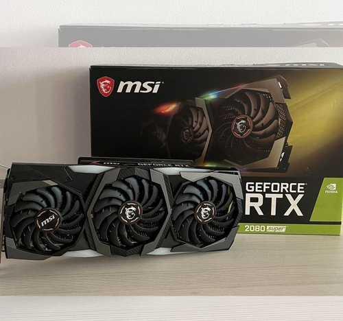 Msi rtx 2080 super gaming x trio