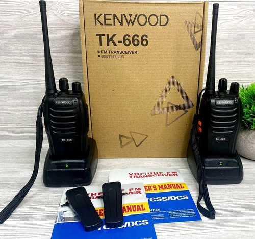 Комплект портативных раций Kenwood