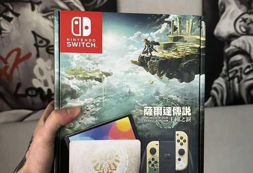 Nintendo switch oled zelda edition новая