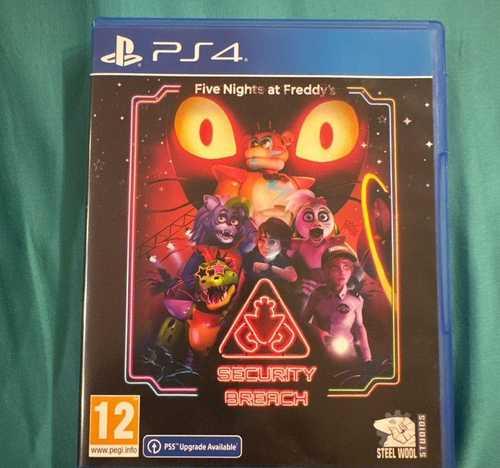 Игра FNaF Security breacn PS4