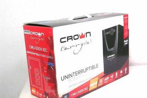 Ибп Crown CMU-500xiec LCD (480VA/240W.3xIEC-320)