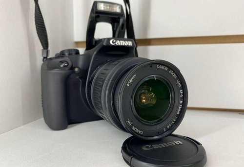 Зеркальный фотоаппарат Canon EOS 1000D 18-55