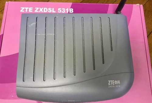 DSL роутер wifi zte zxdsl 531b