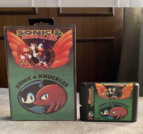 Sonic & Knuckles Sega картридж биг бокс