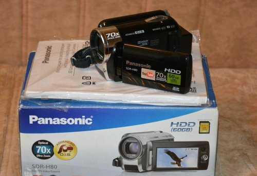 Видеокамера panasonik SDR-H80