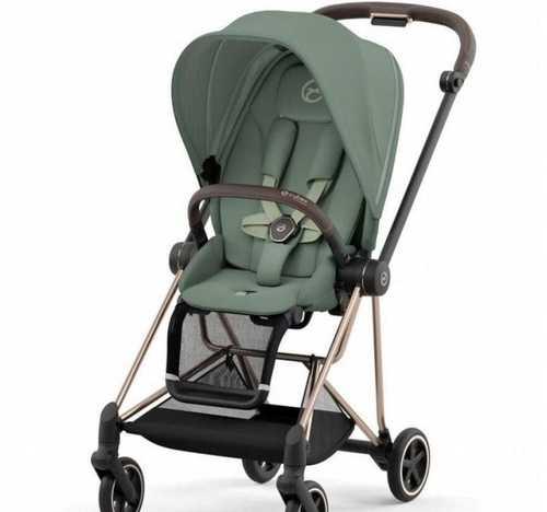 Коляска Cybex Mios Leaf Green Rosegold 2024