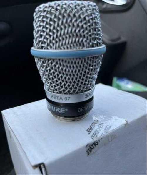 Капсуль Shure Beta 87A