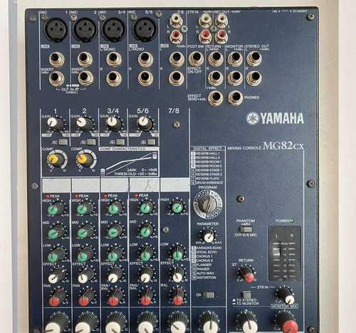 Микшерный пульт yamaha mg82cx